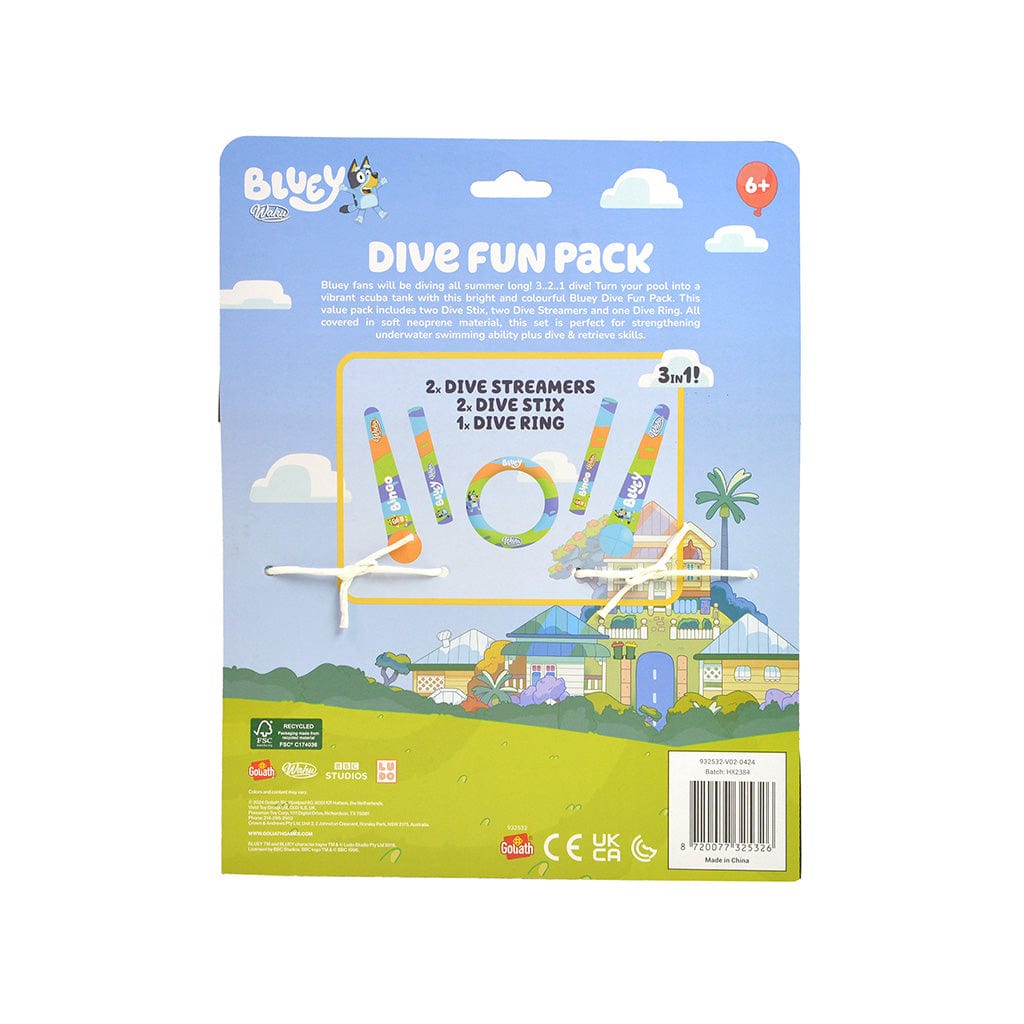 Bluey Dive Fun Pack - Wahu Australia